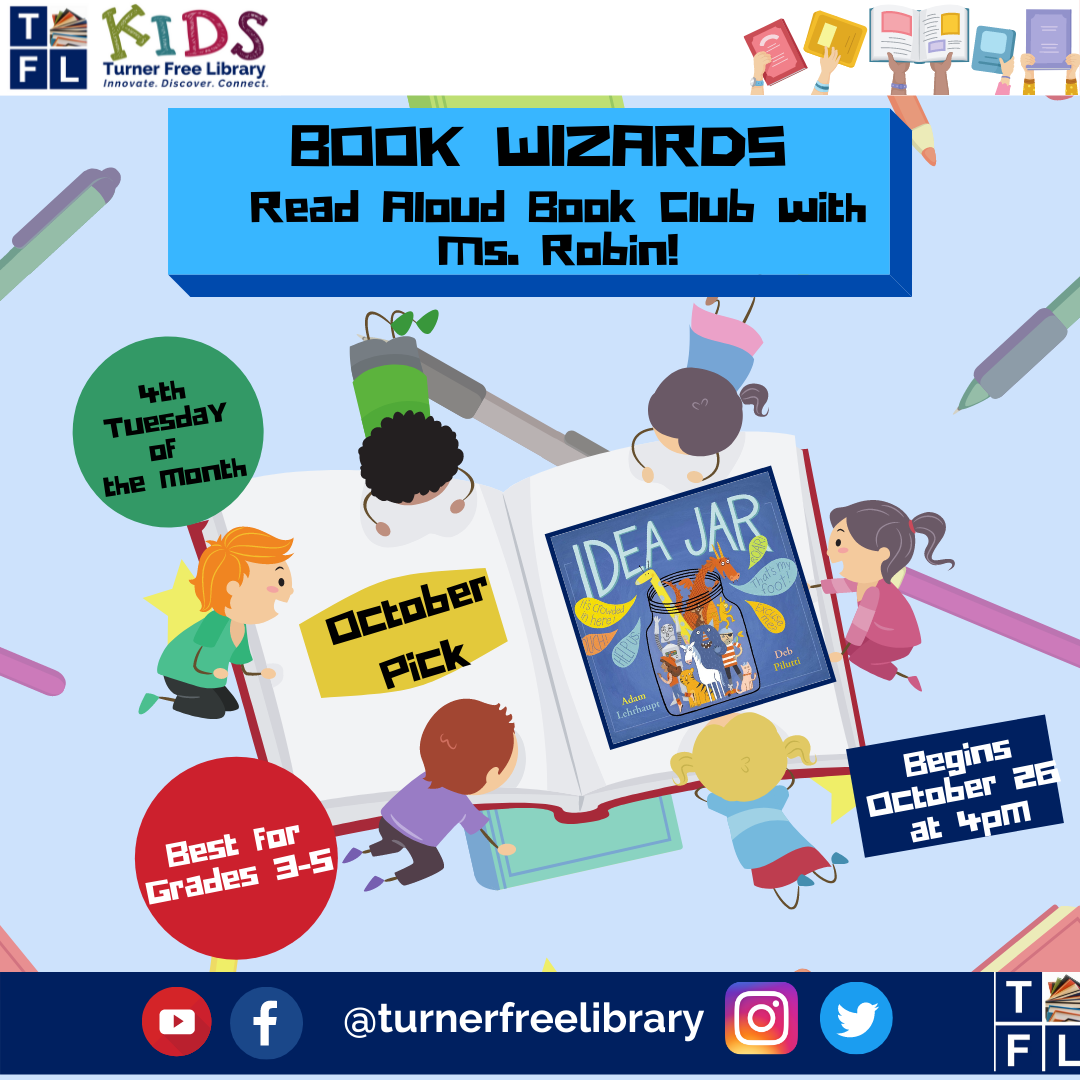 Book Wizards Read Aloud Book Club | Turner Free Library